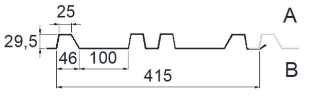 SAB-Merlon 30/415-100