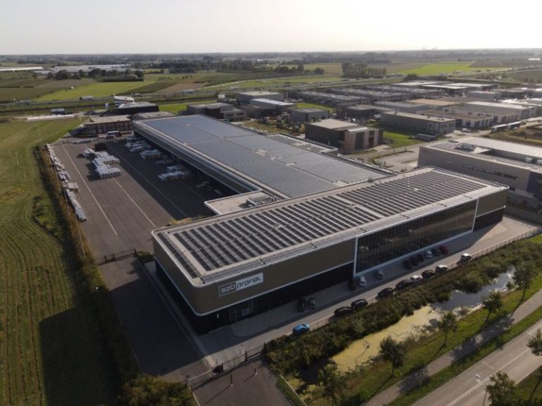Solar panels on roof SAB Geldermalsen (video) - SAB-profiel